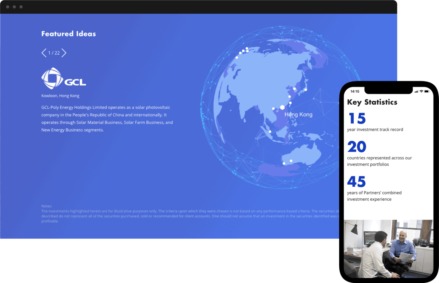 Investment Firm Website Development for Apis Capital Advisors